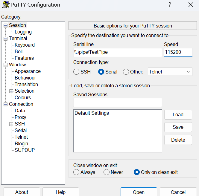 Setting up EMS ( Emergency Management Services) SAC in Windows running ...